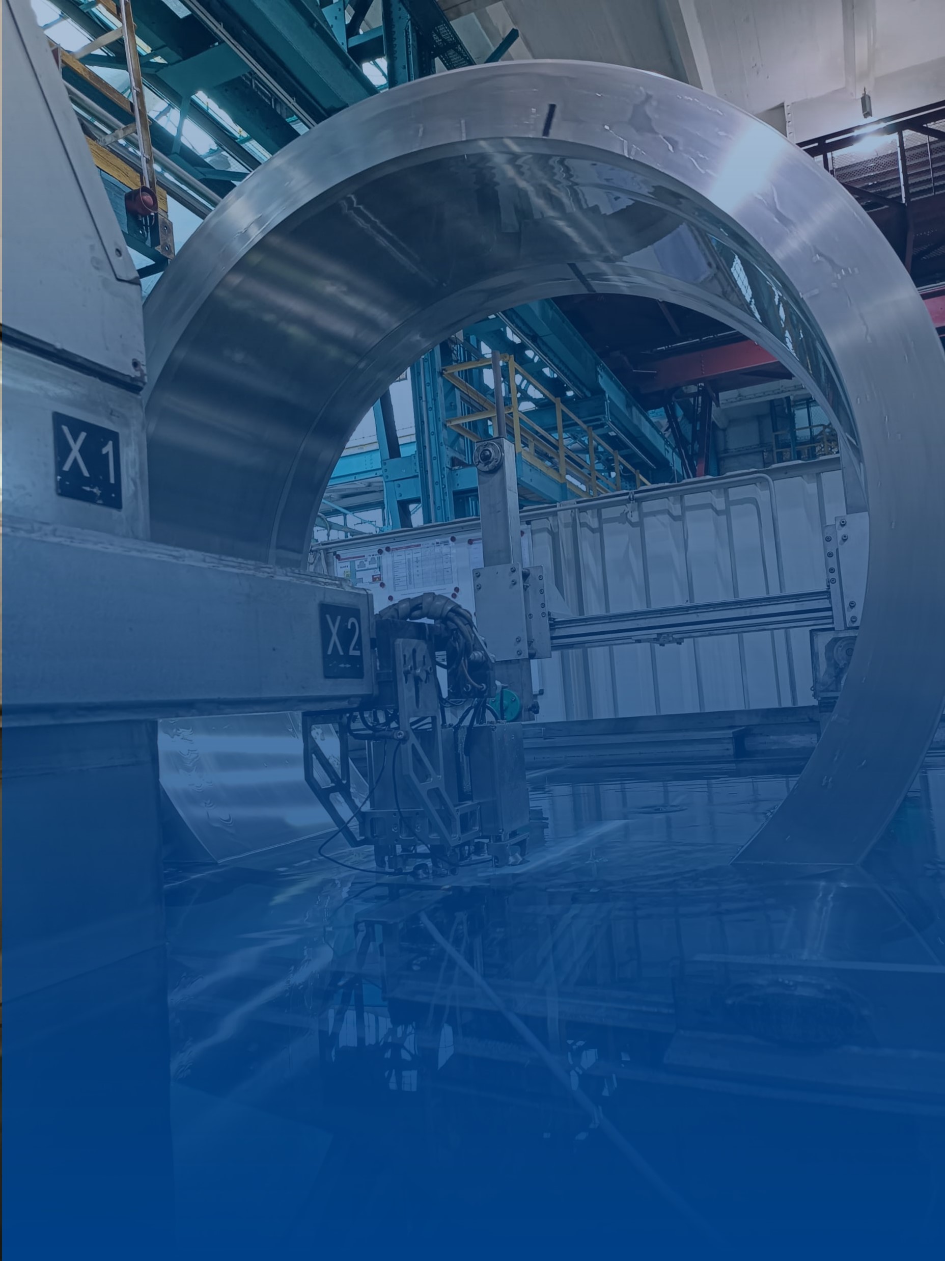 UT of rings in immersion technique - ACTEMIUM NDS